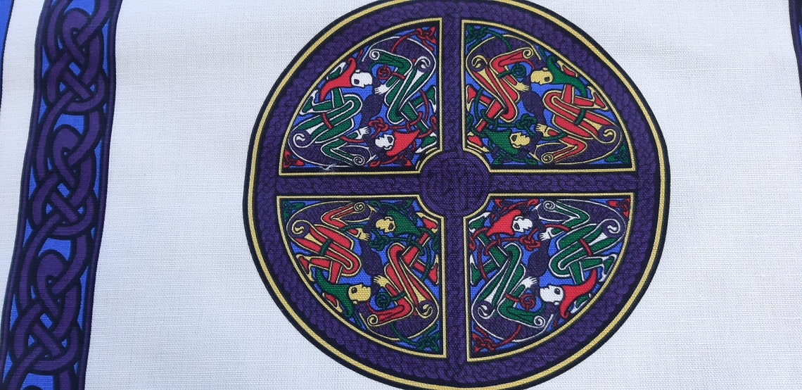 Vintage Linen Union by Irish Looms Unframed Wall Hanging | Etsy