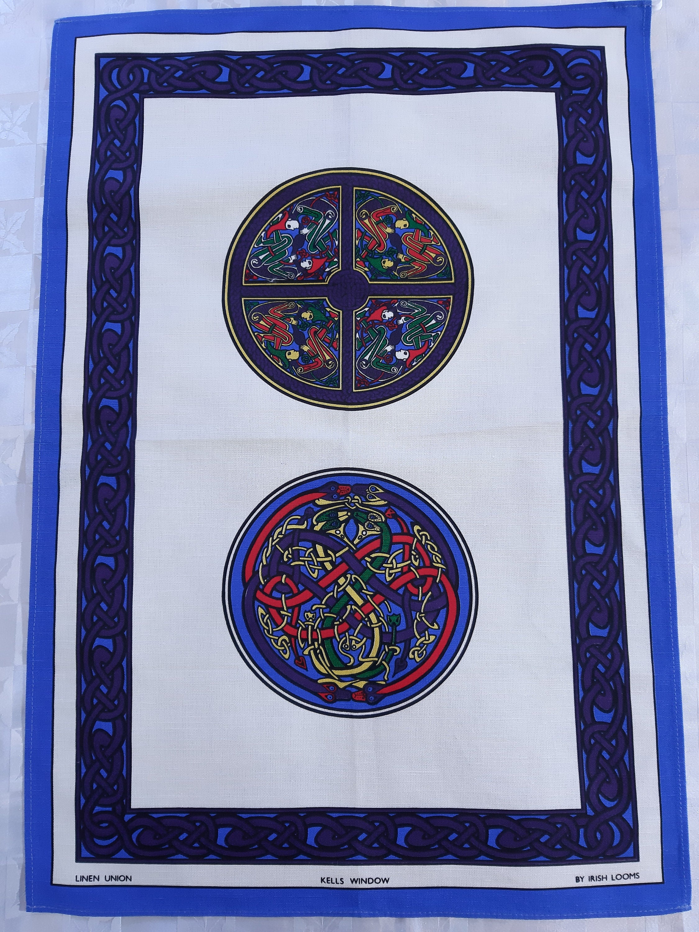 Vintage Linen Union by Irish Looms Unframed Wall Hanging | Etsy