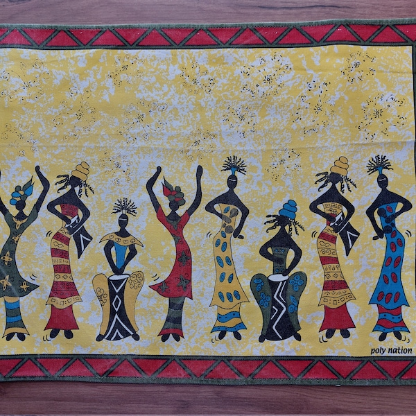 African Placemats - Etsy