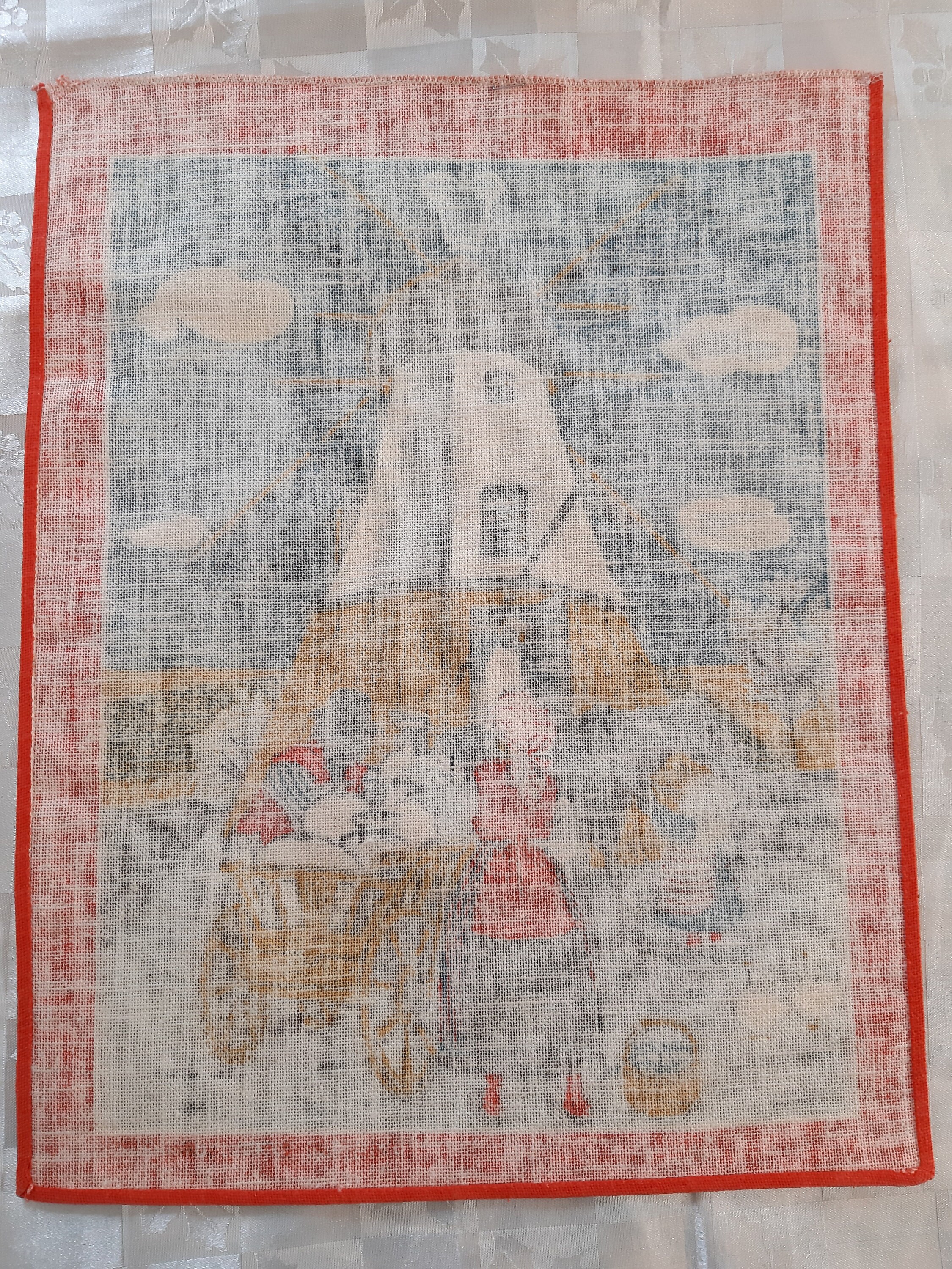 Vintage Wind Mill Print Designed Bodil Wallman Print Wall Decor Old ...