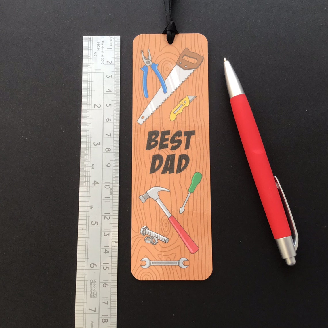 Dad Bookmark Father's Day Gift Dad's Birthday Gift | Etsy