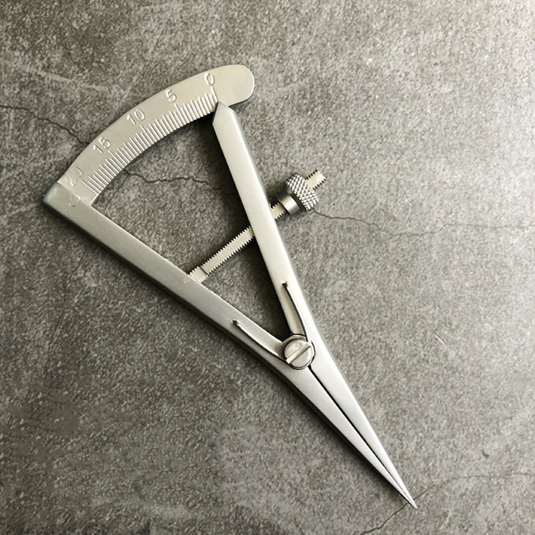 Stainless Stain Mini Wing Divider Adjustable Compass Leather Craft ...