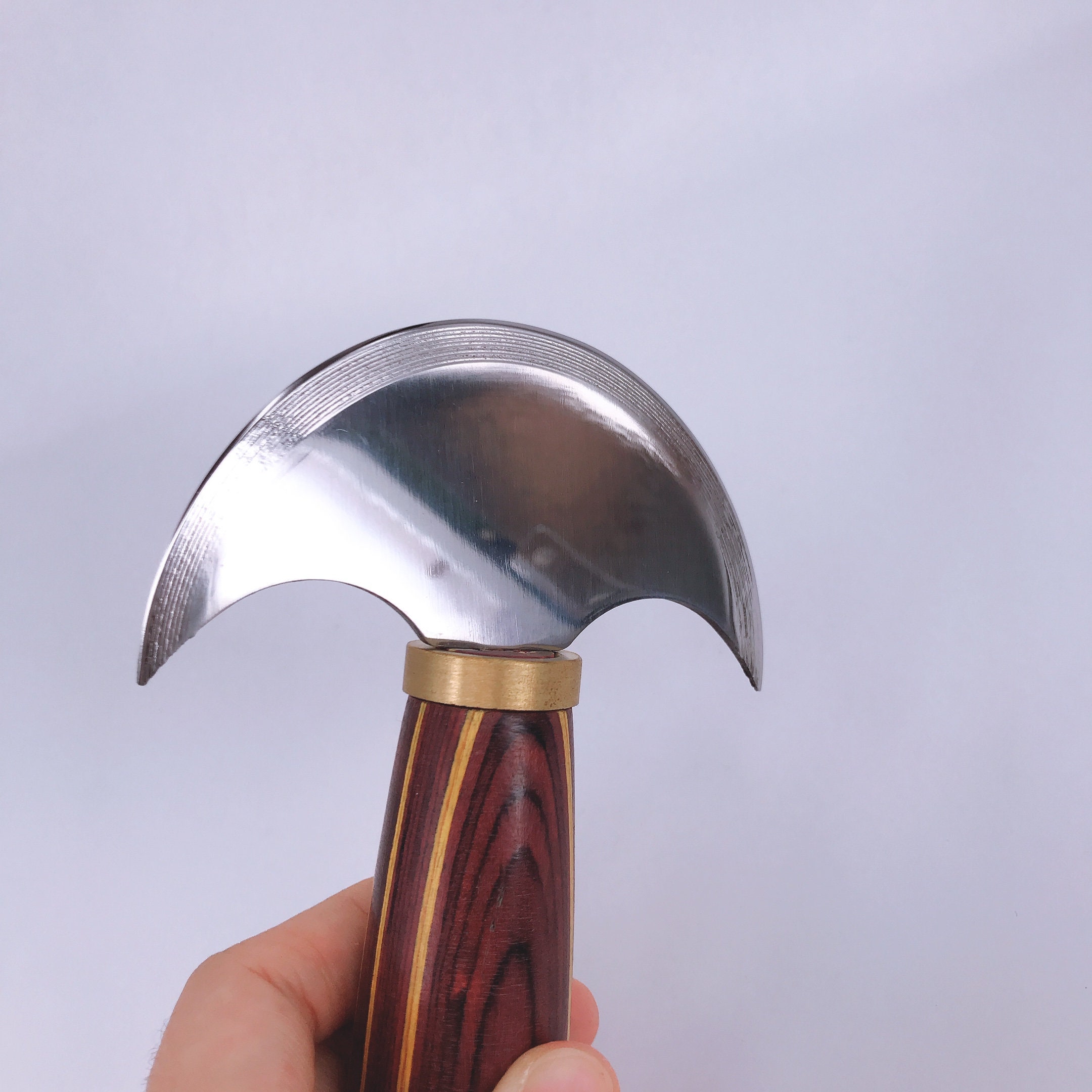 Leather Half Moon Knife Round Crescent Blade Cutting Skiving Thinning ...