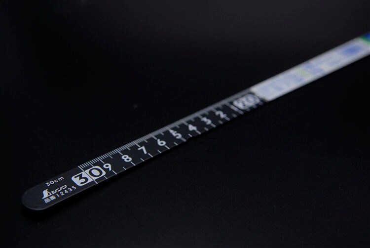 Centimeter Square Ruler Measurement Japan Mark Pattern Measure Draft ...