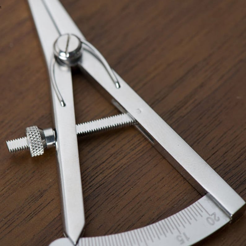 Stainless Stain Mini Wing Divider Adjustable Compass Leather Craft ...