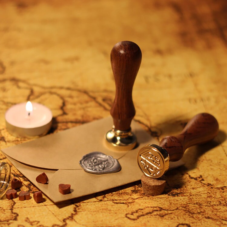 Set for A-Z Initial Alphabet Stamp Wax Sealing Gift Birthday - Etsy