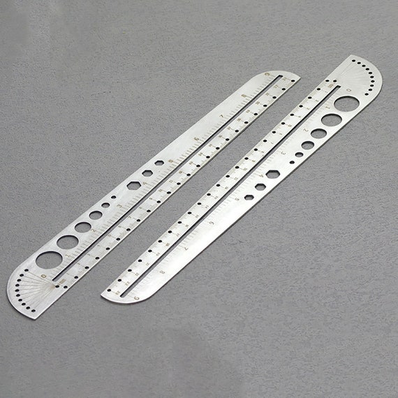 Craft Ruler Muti Function Design Circle Corner Cutting Art - Etsy