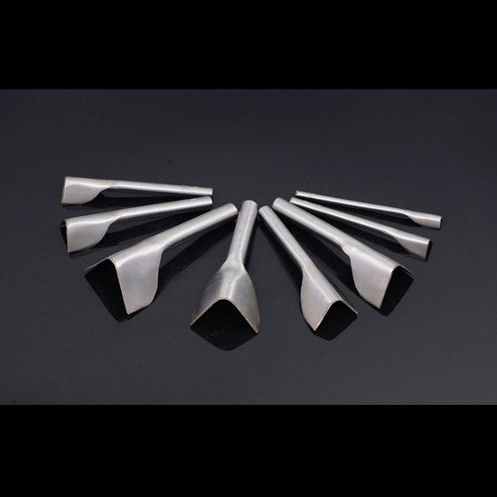 Set of V Shape Punchs Leather Round Corner Cutting Belt Wallet - Etsy