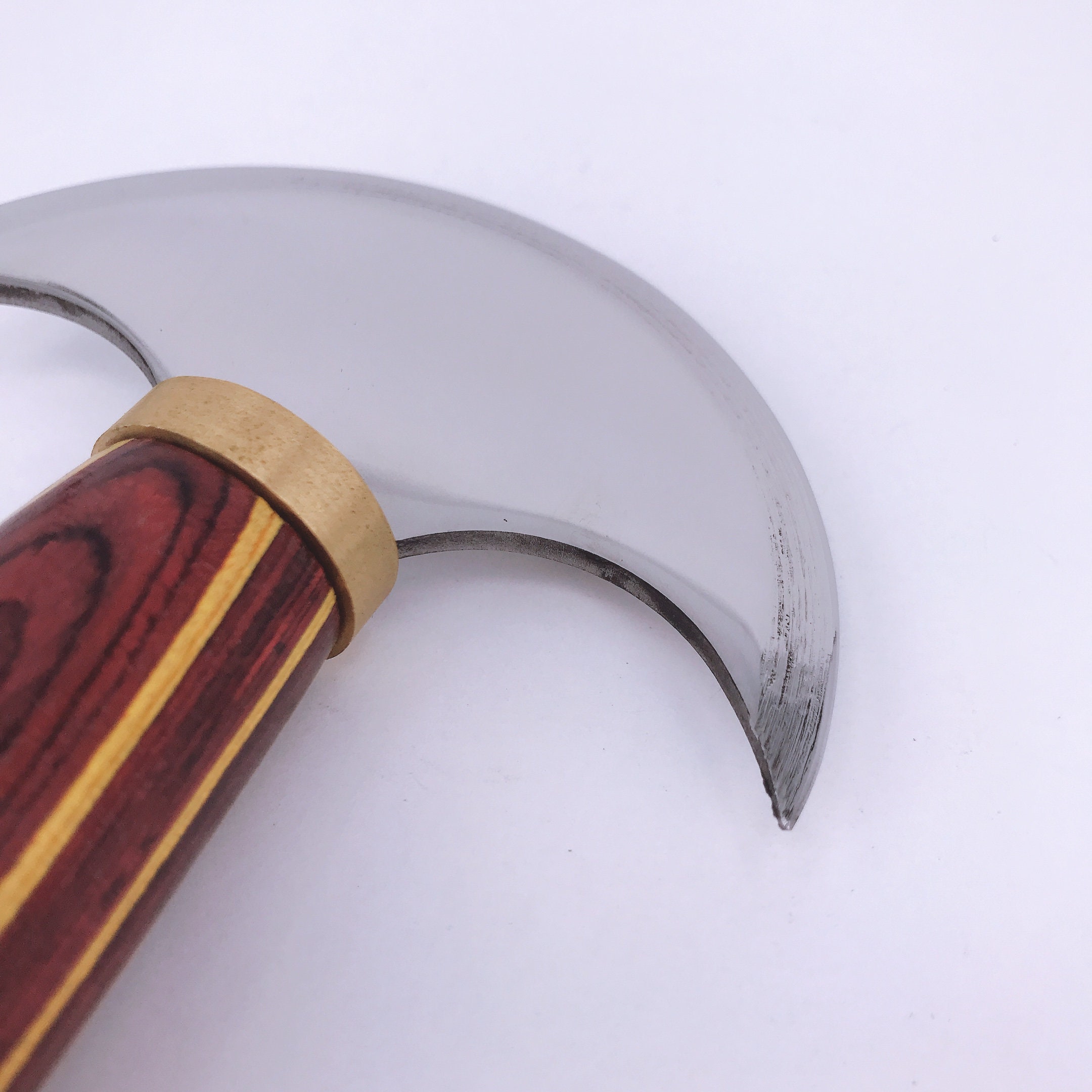Leather Half Moon Knife Round Crescent Blade Cutting Skiving Thinning ...