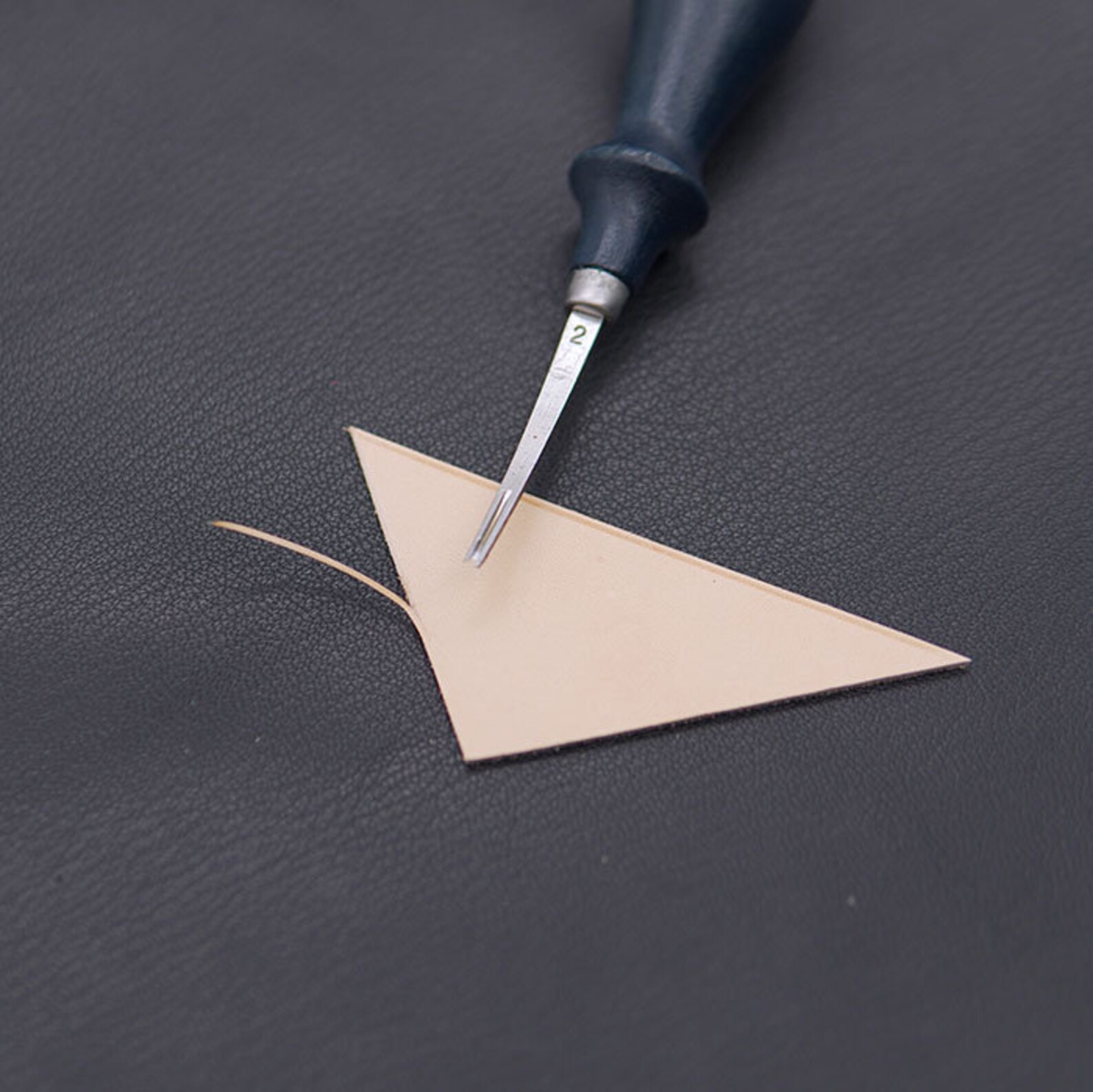 American Style Beveler Stitching Cutting Groover Edge Leather Craftool ...