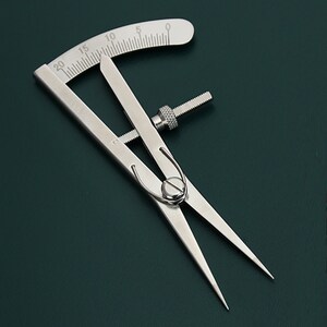 Stainless Stain Mini Wing Divider Adjustable Compass Leather Craft ...