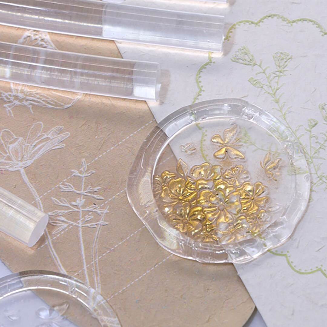 Transparent Sealing Stick Hot Melt Clear Stick Sealing Wax Paper ...