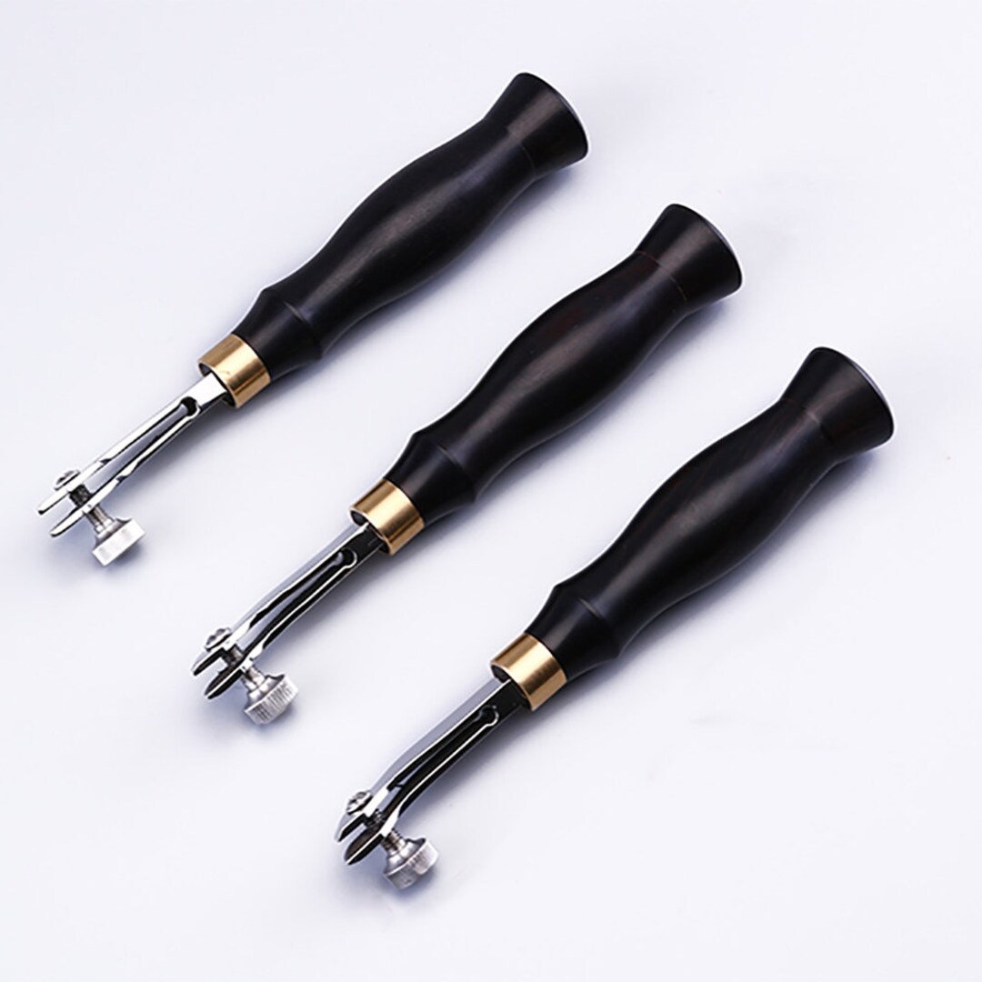 Leather Edge Adjustable Groover Creaser Stitching Scribing Decorative ...