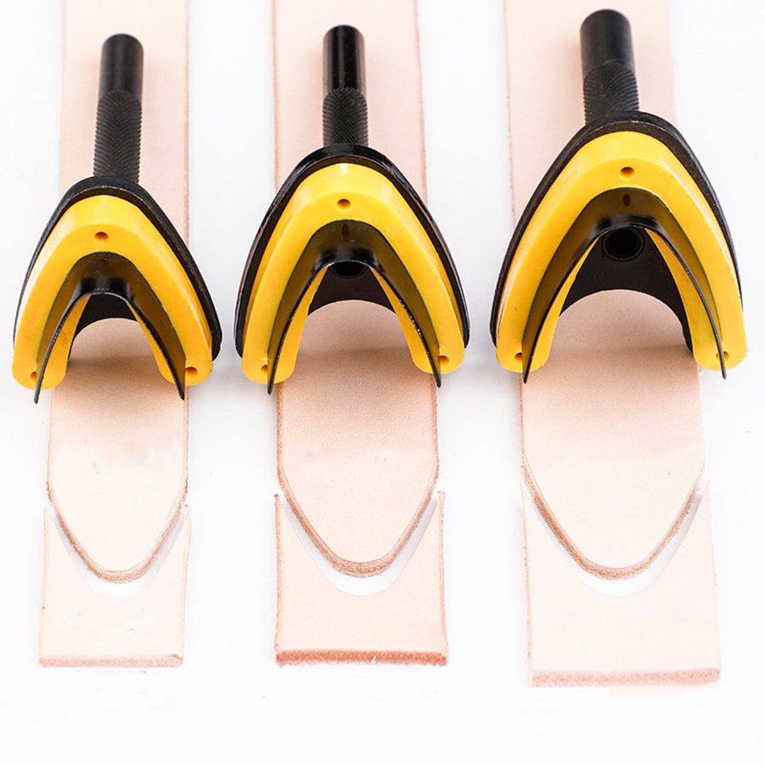 American Style V-shaped Corner Punch Cutter Working Tool Sharp Wallet ...