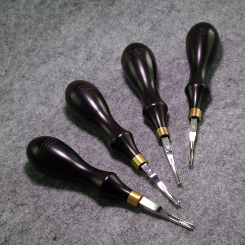 Leather Skiver - Etsy