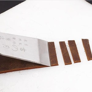 Skiving Knife Blade Edge Cutter Cut Trimmer Skiver Leather Sharp ...