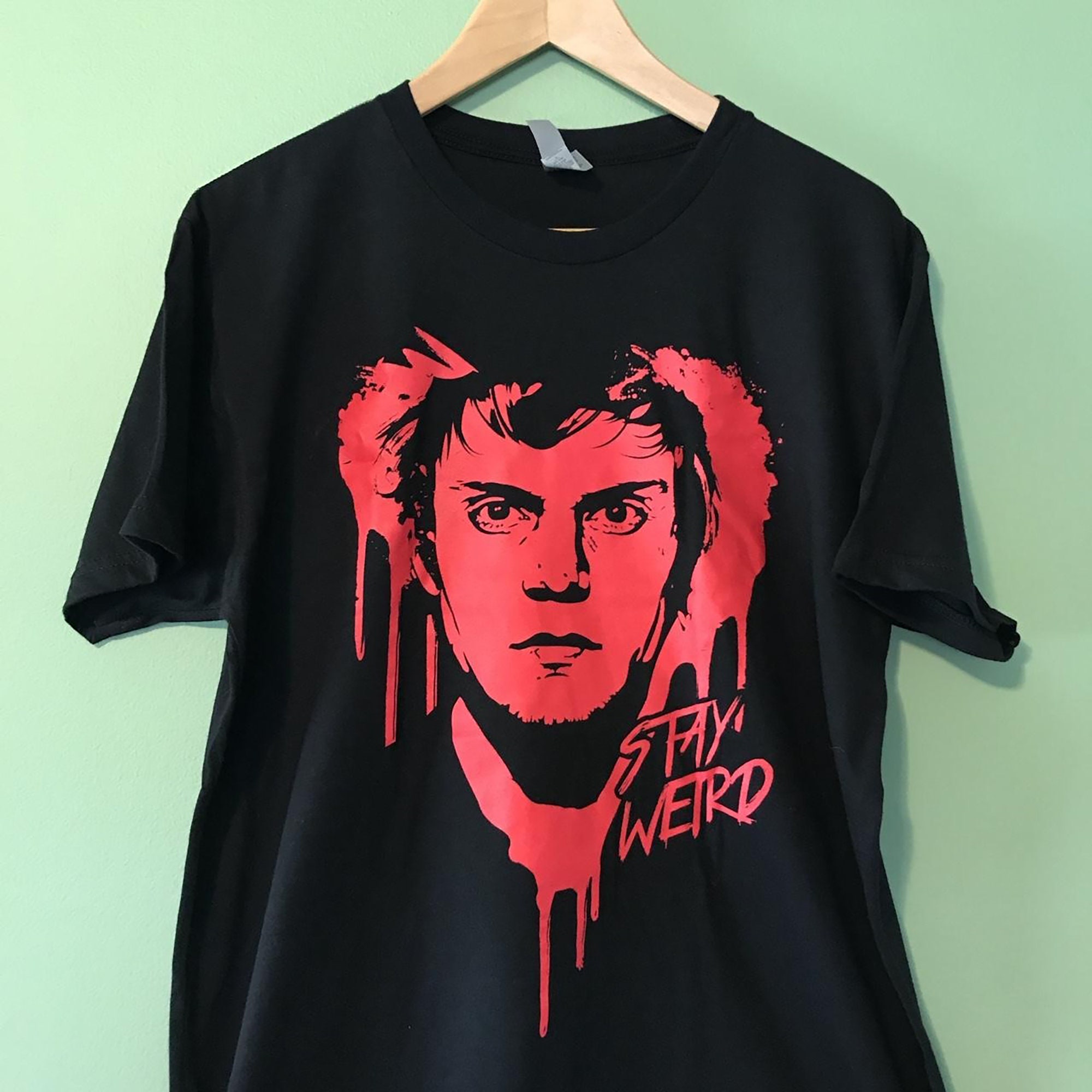 Stay Weird Evan Peters Shirt sold by Habibur rhaman Mojumder | SKU ...