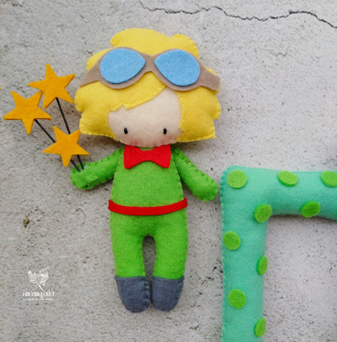 Felt Name Banner, Felt Little Prince Garland, Little Prince Garland ...
