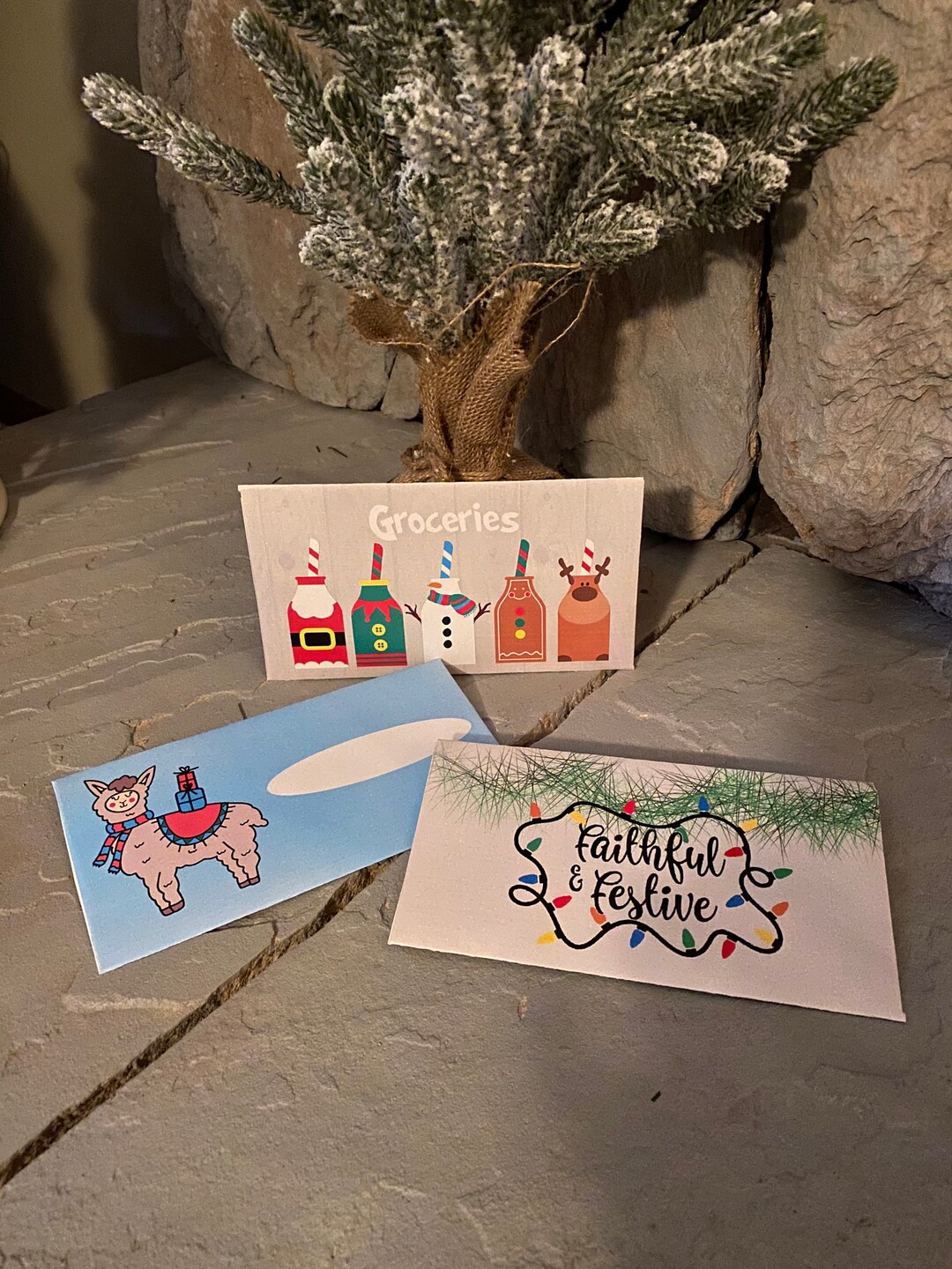 Printable Holiday Cash Envelopes - Etsy