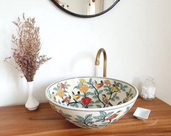Hand Painted Sink - Etsy