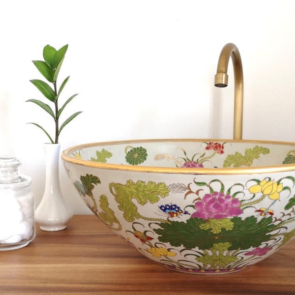 Hand Painted Sink - Etsy