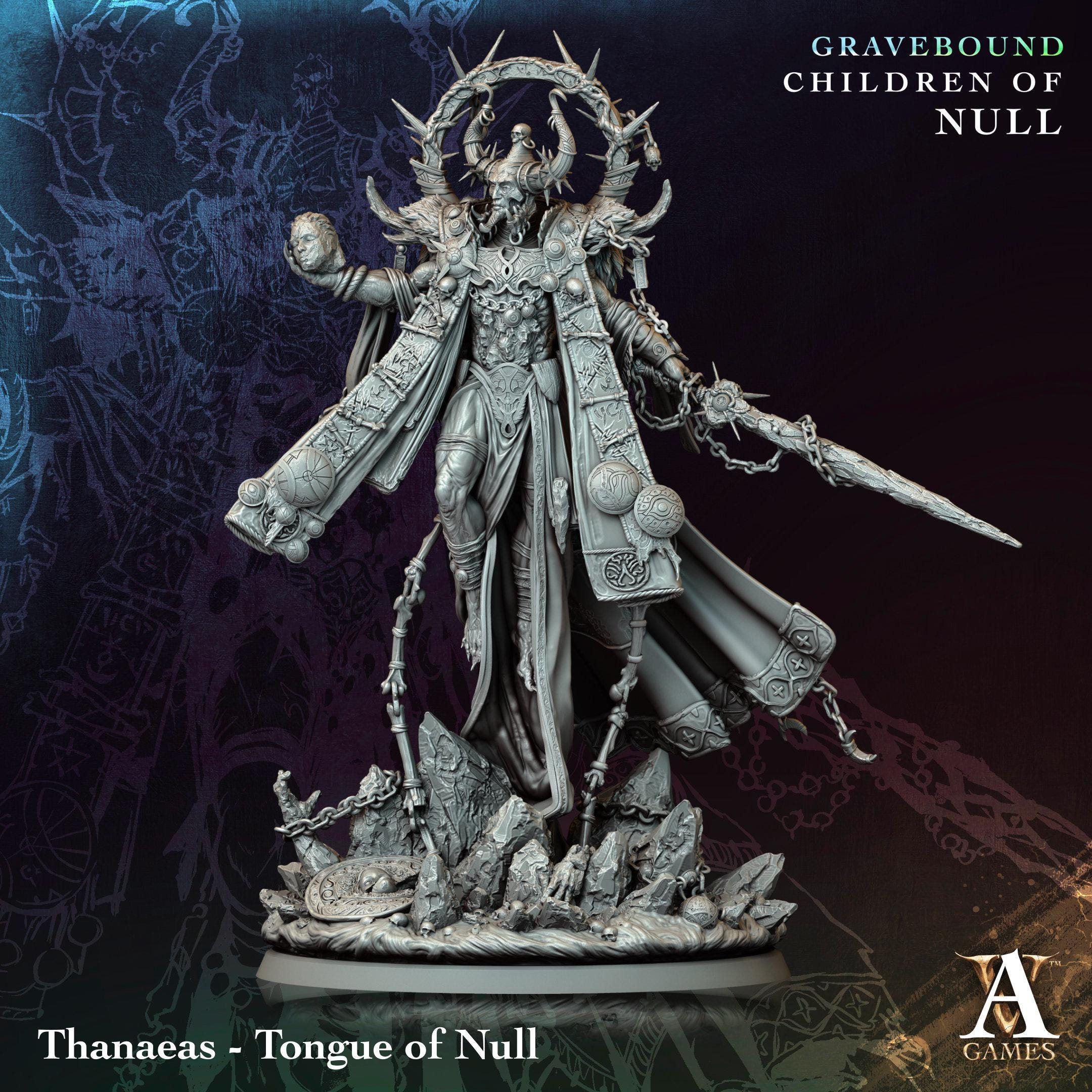 D&D, TTRPG - Thanaeas - Tongue of Null - Gravebound - Children of Null ...
