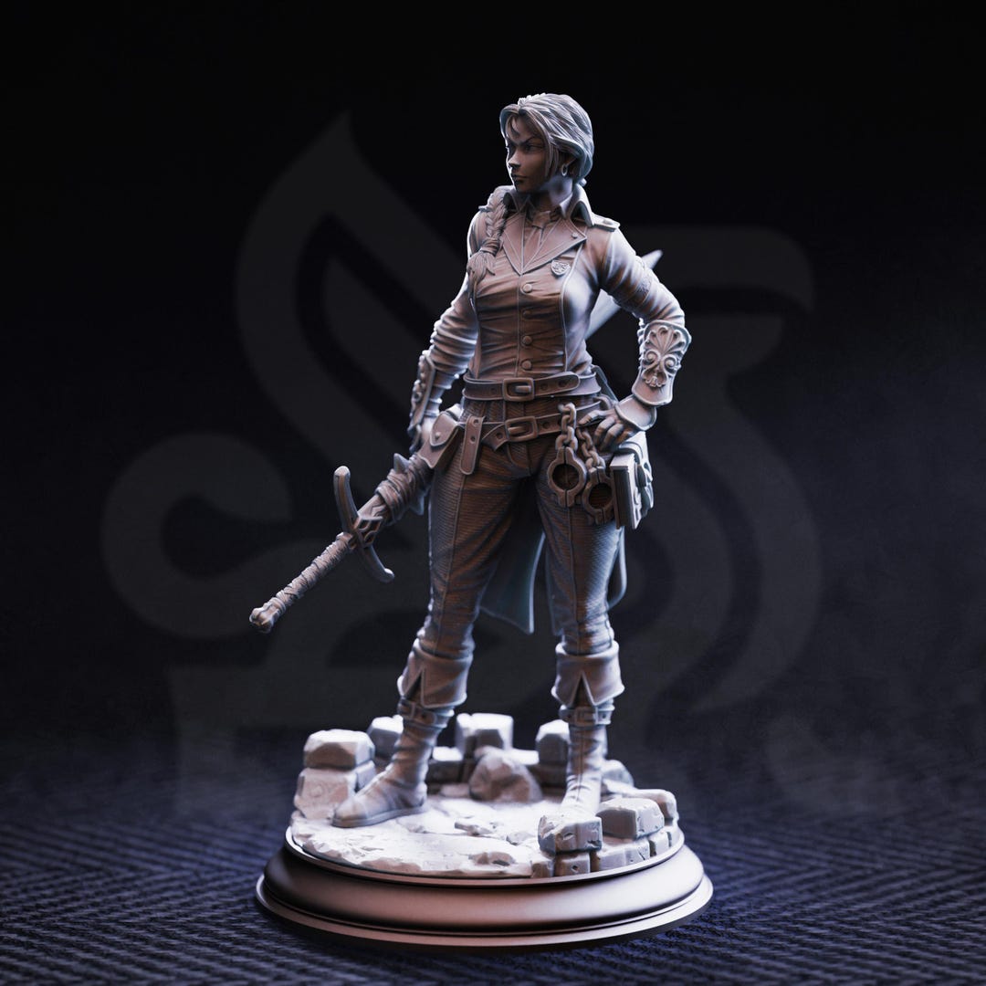 D&D, TTRPG - Senior Justiciar - Lieutenant Gwendolen Proud - Etsy Australia