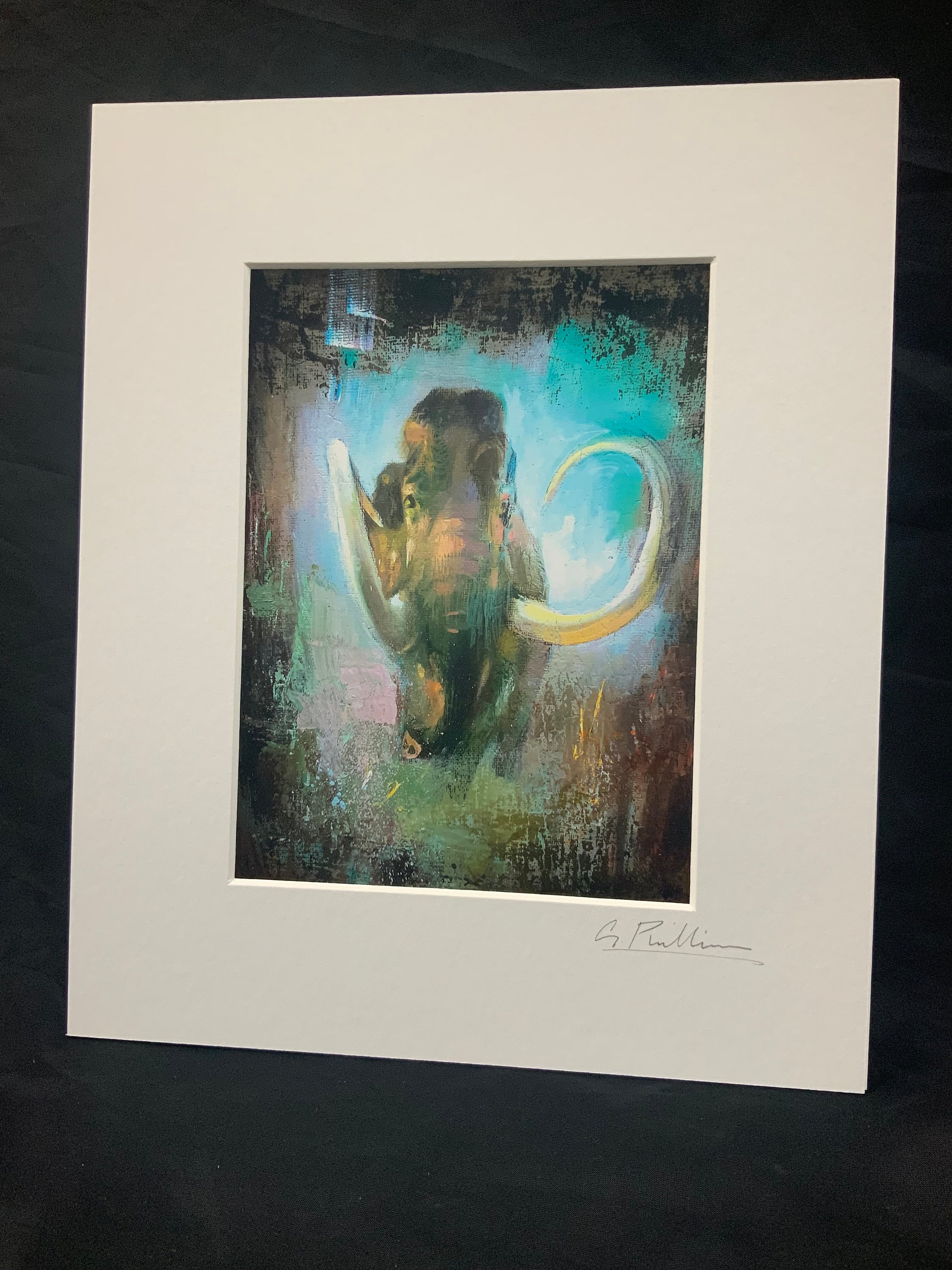 Signed and Mounted Print From a Painting by Gary Phillips - Etsy