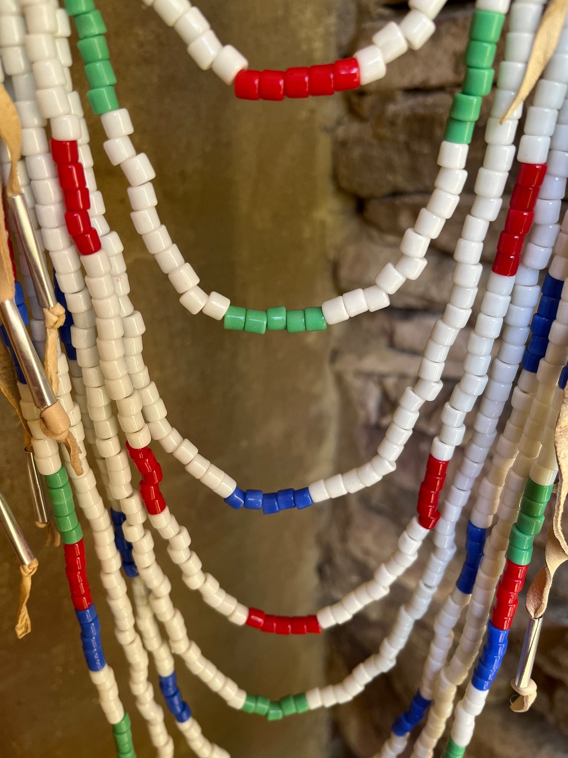 Native American Style Loop Necklace - Etsy