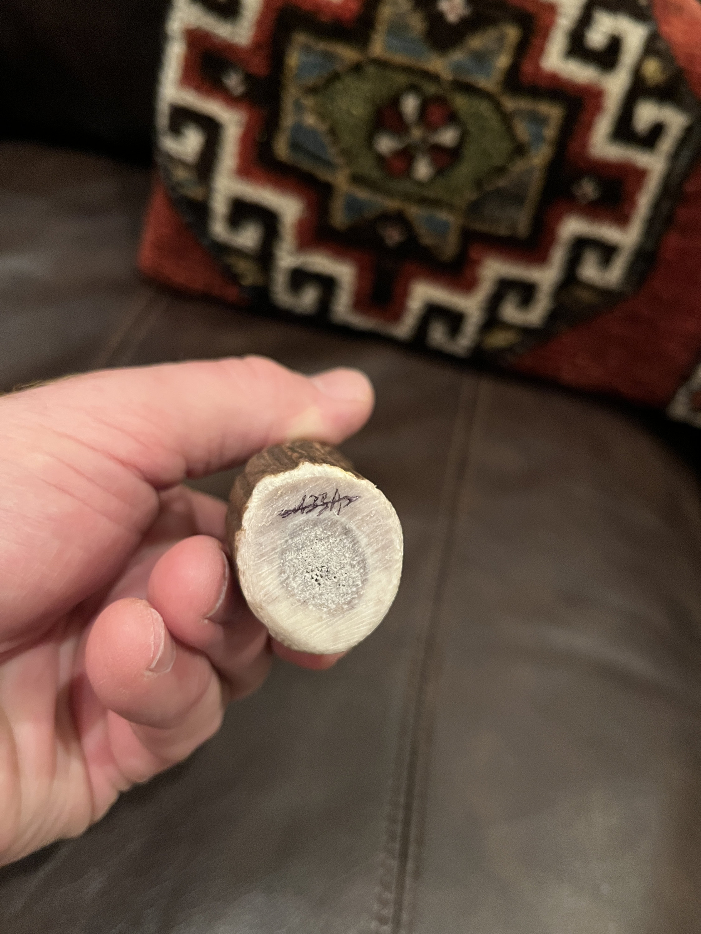 Primitive Elk Antler Knife With Agate Blade - Etsy