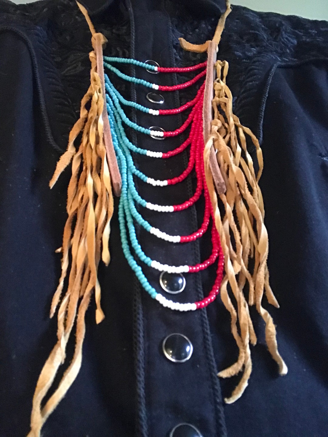 Minature Native American Style Loop Necklace - Etsy