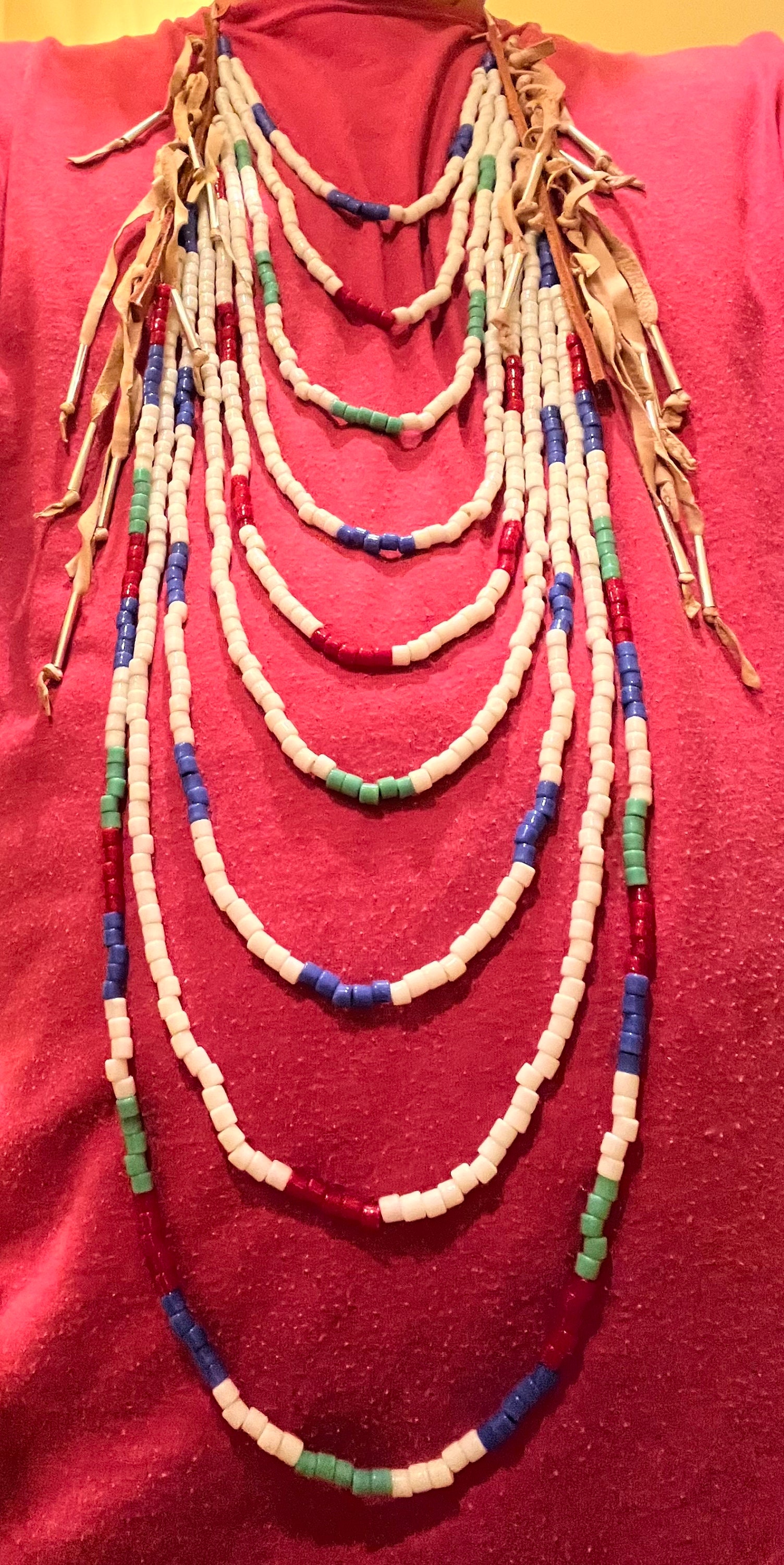 Native American Style Loop Necklace - Etsy