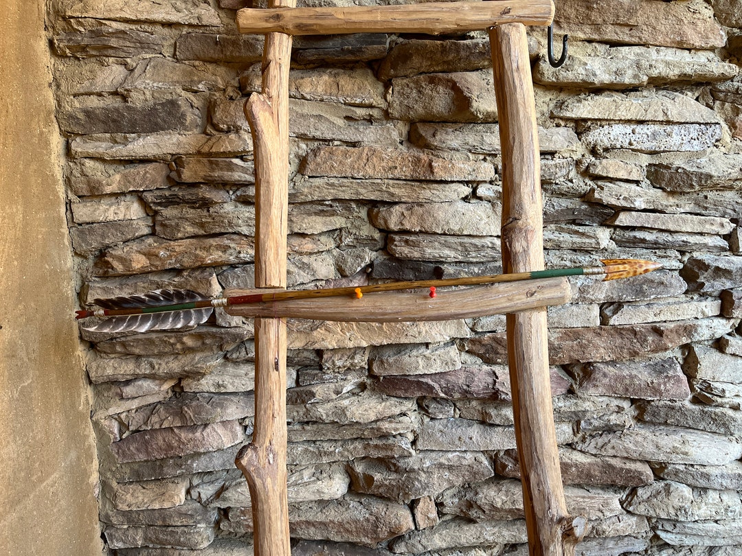 Handcrafted Primitive Arrow W/ Buffalo Bone Point - Etsy