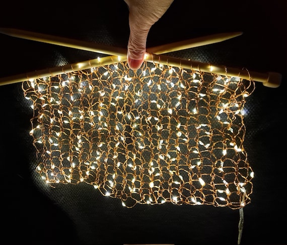 Fairy Light Knit Kit - Etsy