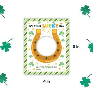St. Patrick's Day Playdoh Cards, Printable Class St Patricks Day Play ...
