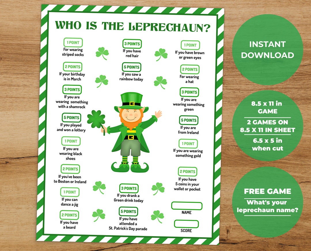 Who is Most Like a Leprechaun? - Mom. Wife. Busy Life.