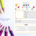 Back to School Kids Printable Questionnaire First Day of - Etsy