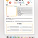 Back to School Kids Printable Questionnaire First Day of - Etsy