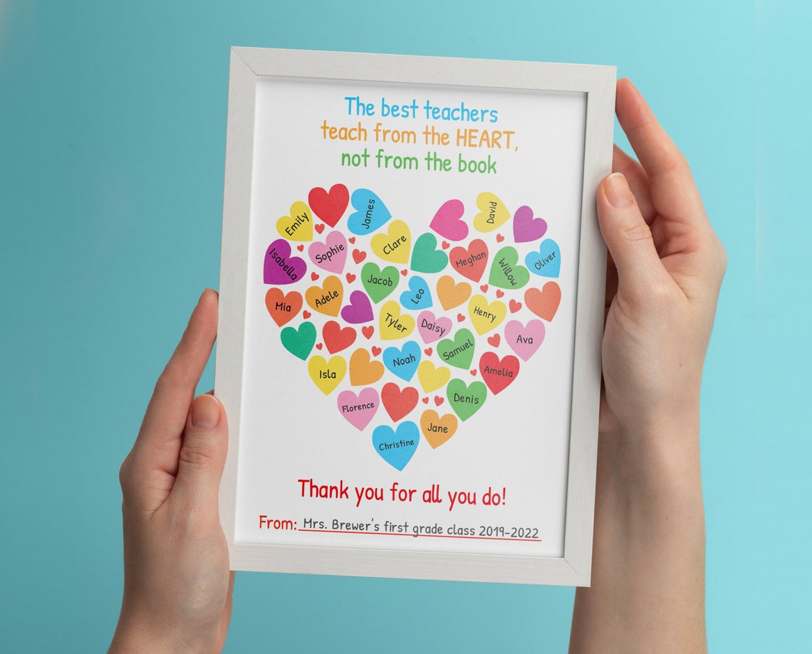 End of Year Teacher Gift Thank You Teacher Teacher - Etsy