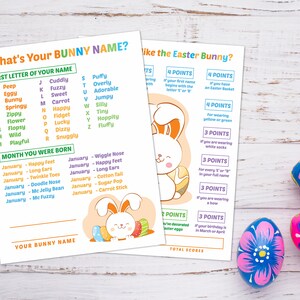 Easter Bunny Games for Adults, Teens and Kids, Easter Trivia, Classroom ...