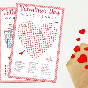 Valentine's Day Game Bundle for Kids & Adults | Printable Valentine ...