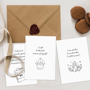 70 Printable Encouragement Cards, Positive Affirmation Deck ...