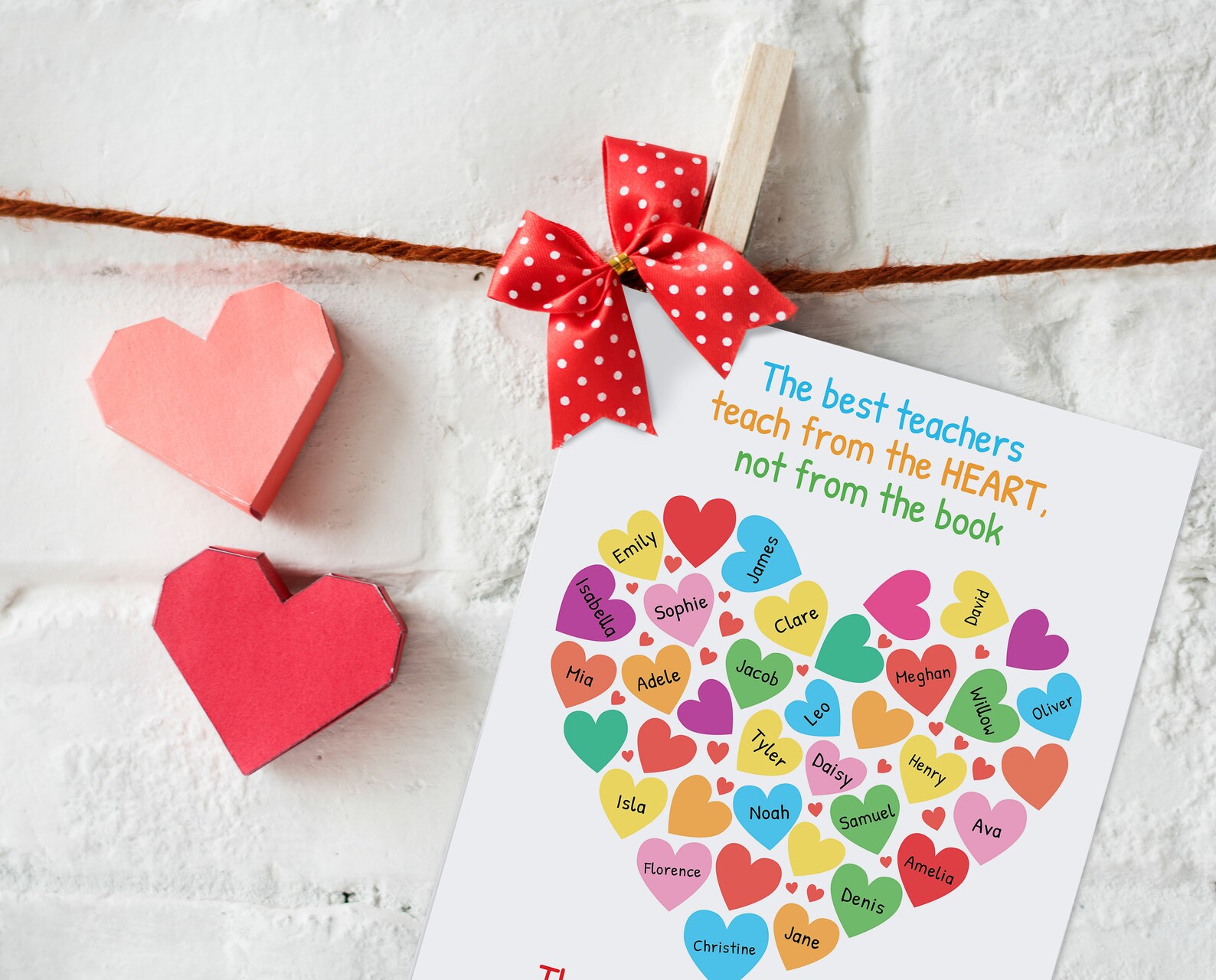 End of Year Teacher Gift Thank You Teacher Teacher - Etsy