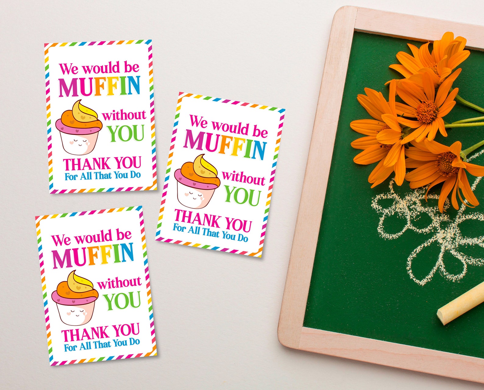 Muffin Without You Tags, Teacher Appreciation Week, Nurse Appreciation ...
