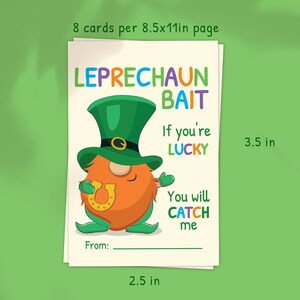 Lucky Leprechaun Bait Tags | Leprechaun Gnome | St. Patrick's Day ...