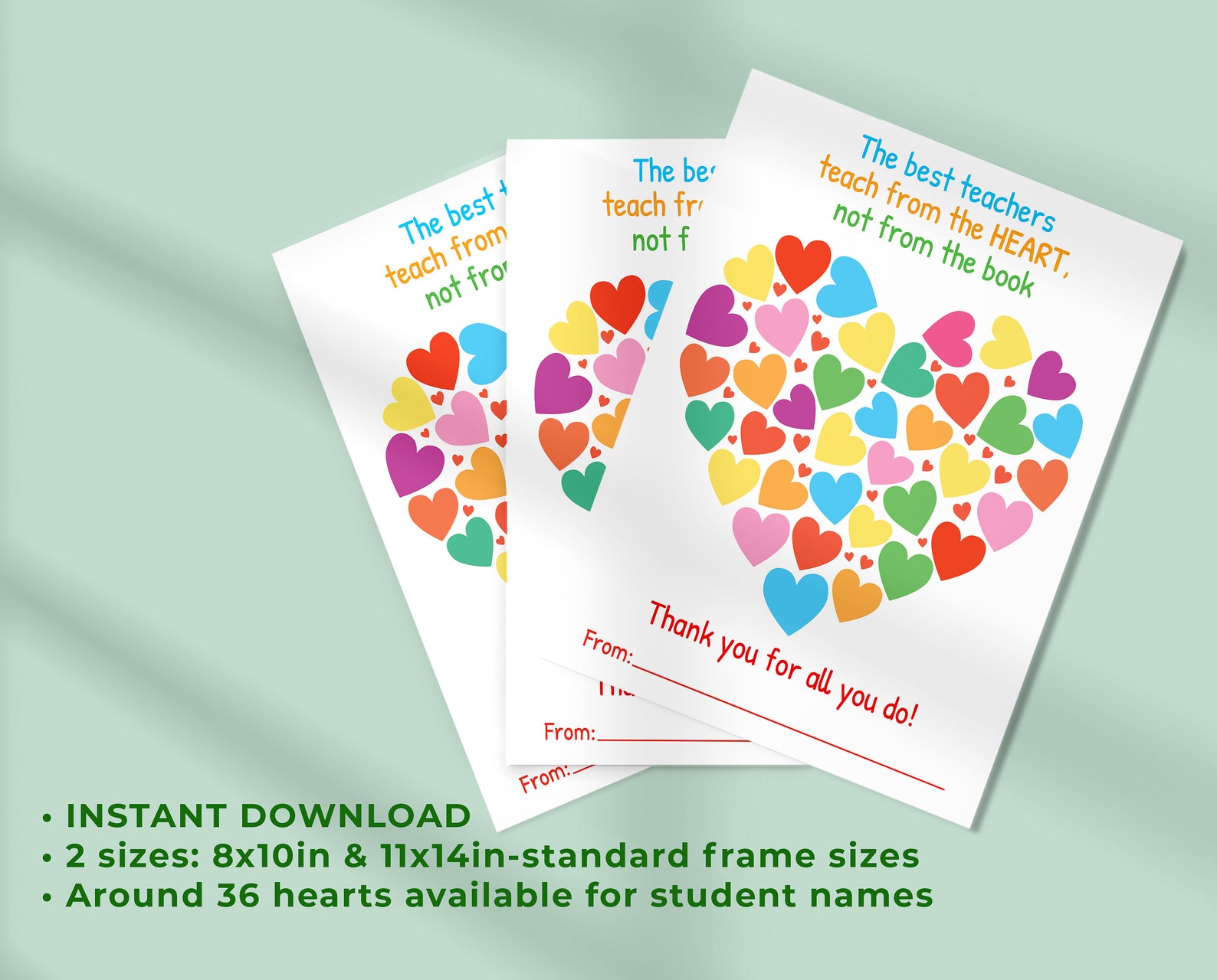 End of Year Teacher Gift Thank You Teacher Teacher - Etsy