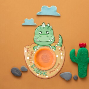 Dinosaur Play Doh Cards, Dinosaur Playdoh Birthday Party, Dino Favor ...