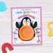 Penguin Valentines Day Cards, Playdoh Valentines, Classroom Valentines ...