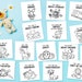 Kindness Cards to Color, Compliment Cards, Printable Positive ...