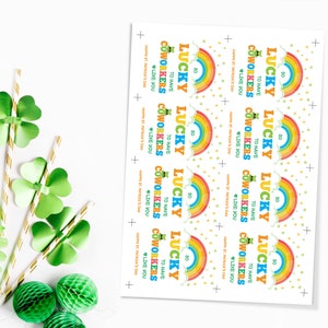 St. Patrick's Day Coworker Gift Tag, Team Appreciation, Staff ...